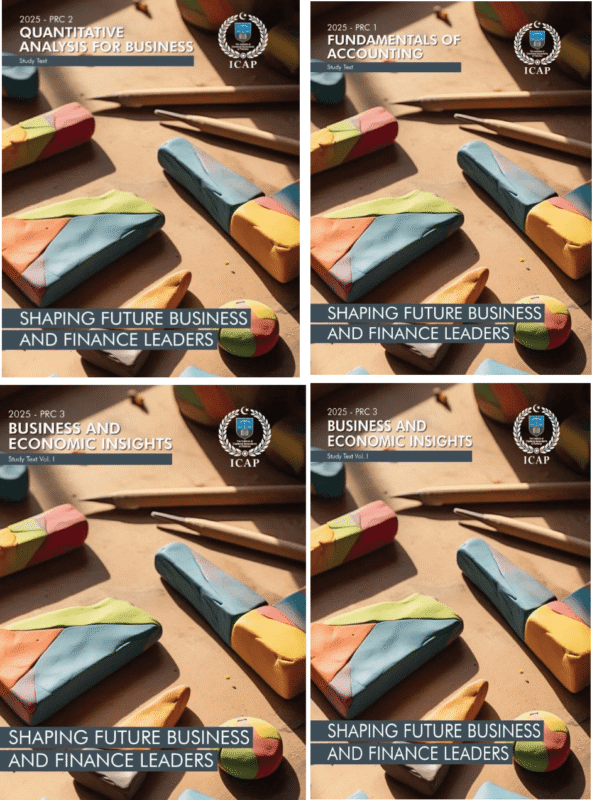 ICAP PRC 4 Book Set – Complete Study Materials 2025 ...