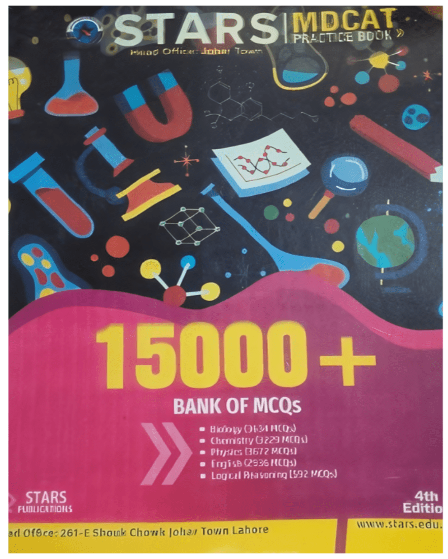 Stars Entry Test MDCAT Practice Book with 15000 MCQs ...