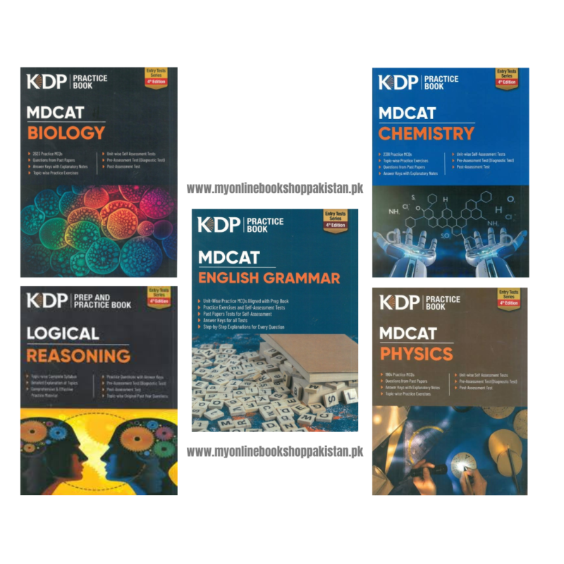 KIPS MDCAT Books 2026 Set – Complete Set of 5 Practice Books for ...